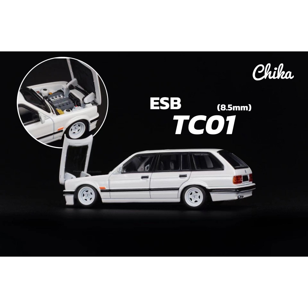 【模物】現貨 Chika 1/64 ESB CLS TC01 8.5/8.9 改裝輪框 模型改裝 現貨 | 蝦皮購物