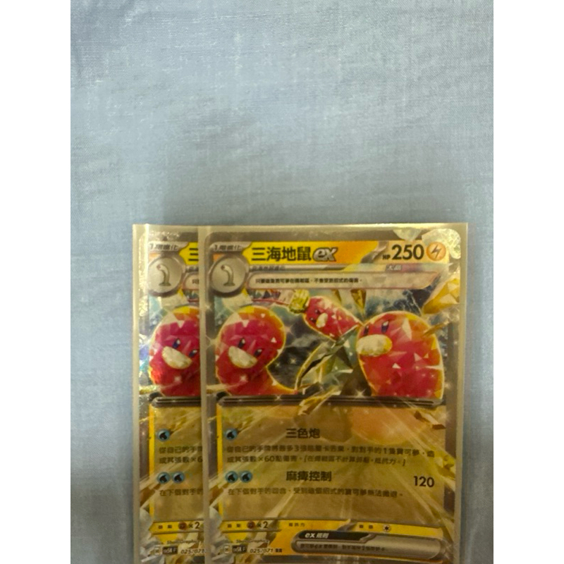 ptcg三海地鼠ex RR | 蝦皮購物