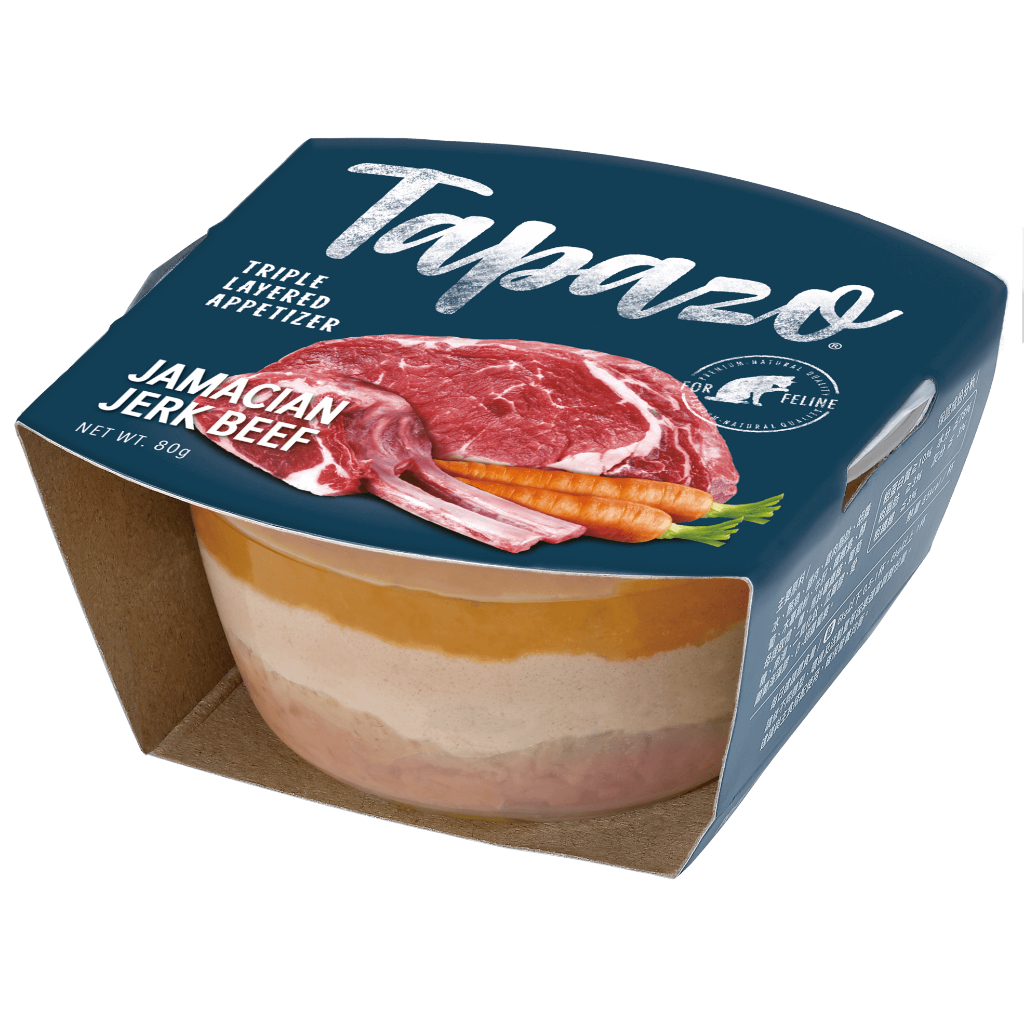 三入組【特百滋 Tapazo】開胃三層杯 貓用 80g 貓罐頭 口感豐富 補水 | 蝦皮購物