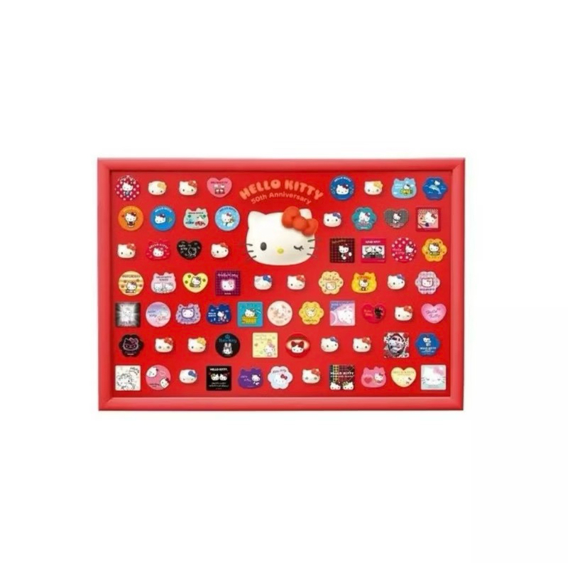 711 hello kitty 50週年限定磁鐵套組 | 蝦皮購物