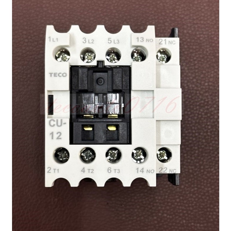 【公司貨 保固一年 附發票】TECO東元電機 CU-12 / CU12 電磁接觸器/電磁開關 | 蝦皮購物