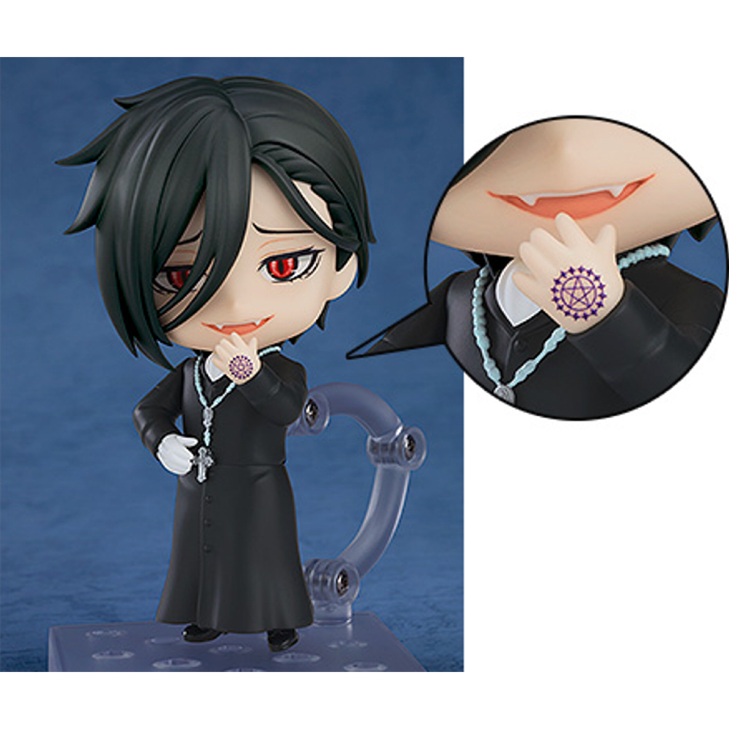 【睦睦代購】預購日版 黑執事 附特典 賽巴斯欽 黏土人 GSC PVC 可動式公仔 公仔 模型 寄宿學校篇 紺碧之梟宿舍 | 蝦皮購物