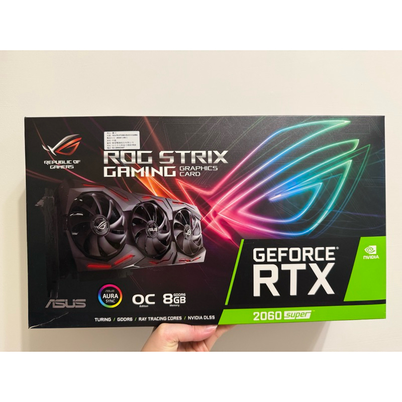 ASUS華碩 GeForce ROG-STRIX-RTX2060S-O8G-EVO-GAMING 顯示卡 | 蝦皮購物
