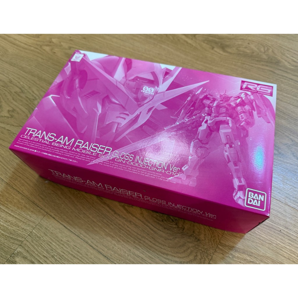 BANDAI 萬代 鋼彈魂商限定 RG 1/144 Trans-Am Raiser GLOSS INJECTION | 蝦皮購物