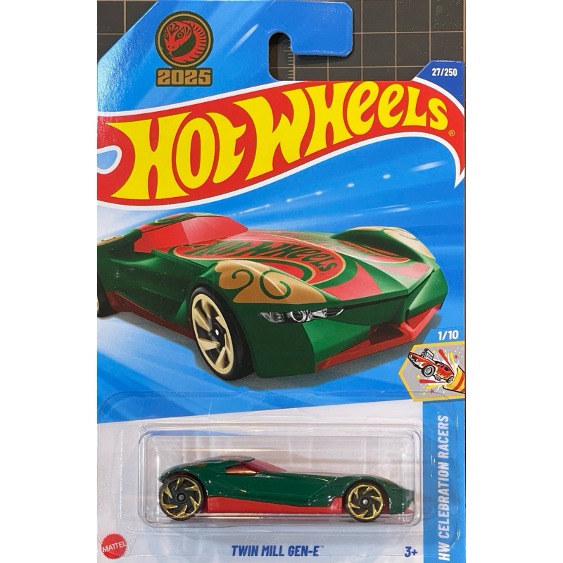 風火輪 Hot Wheels 25b 25c 2025 蛇年紀念車 Twin Mill Gen-e 軌道車 | 蝦皮購物