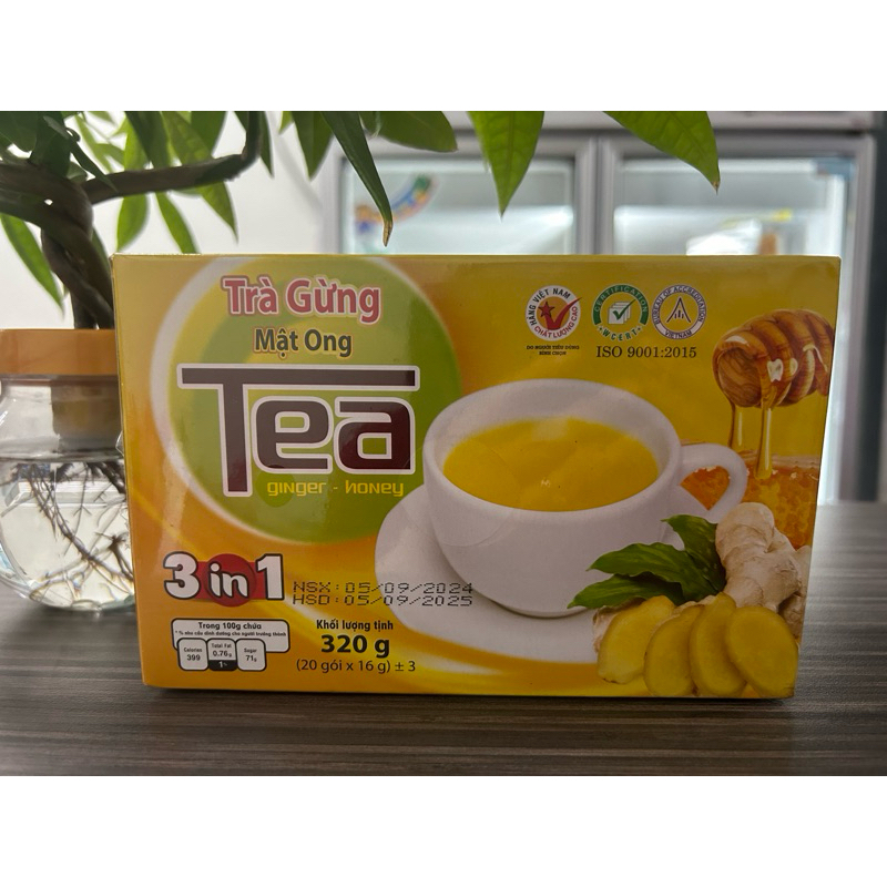 【越南】THANH BINH 蜂蜜薑茶包 TRÀ GỪNG MẬT ONG 320G(20包）即溶即飲薑茶 | 蝦皮購物