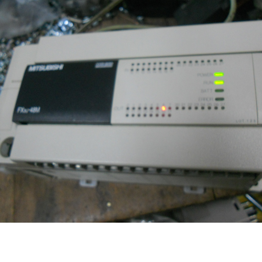 三菱 PLC FX3U-48M FX3U-48MT/ES-A FX3U-232-BD (d2) | 蝦皮購物