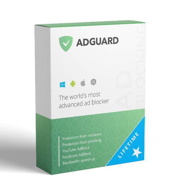 【正版軟體購買】AdGuard Ad Blocker 廣告封鎖器 - 專業廣告攔截器軟體 - 有效阻止廣告和追蹤器 | 蝦皮購物