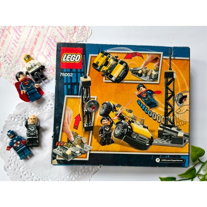 LEGO 樂高 76002 超級英雄系列 Superman Metropolis Showdown 大都會對決 積木 | 蝦皮購物