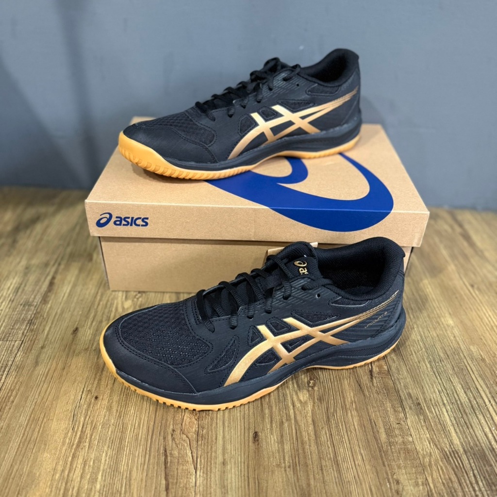 【奧本羽球】亞瑟士 ASICS 止滑 穩定 支撐 UPCOURT 6 室內運動 排球鞋 羽球鞋 1071A104-002 | 蝦皮購物