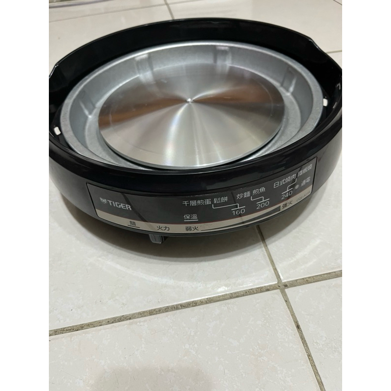 全新未使用 2014年製 功能正常 日本TIGER虎牌 多功能鐵板電火鍋(CQE-A11R) | 蝦皮購物