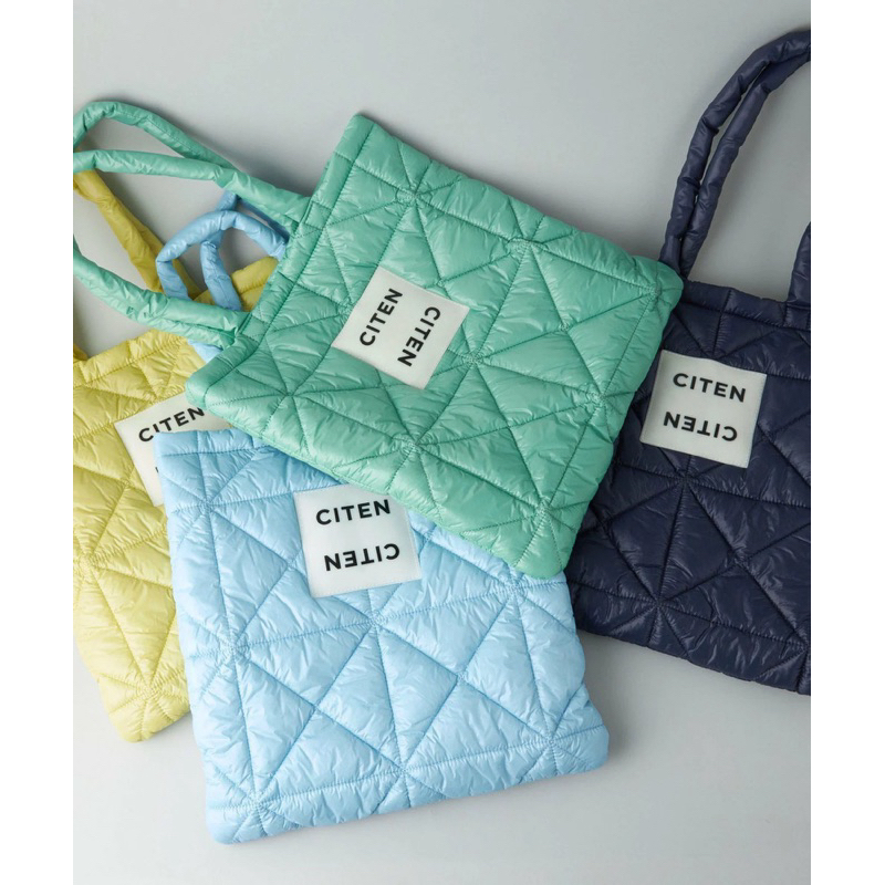 部分現貨）日本CITEN秋冬新色上市 tote bag 衍縫 托特包 | 蝦皮購物