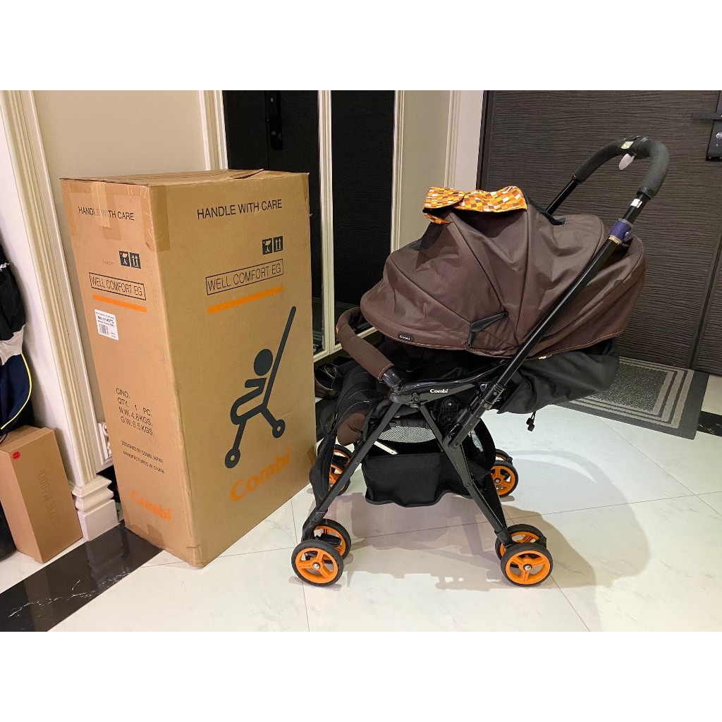 【Combi】Well Comfort EG 雙向嬰兒手推車 超輕量 | 蝦皮購物