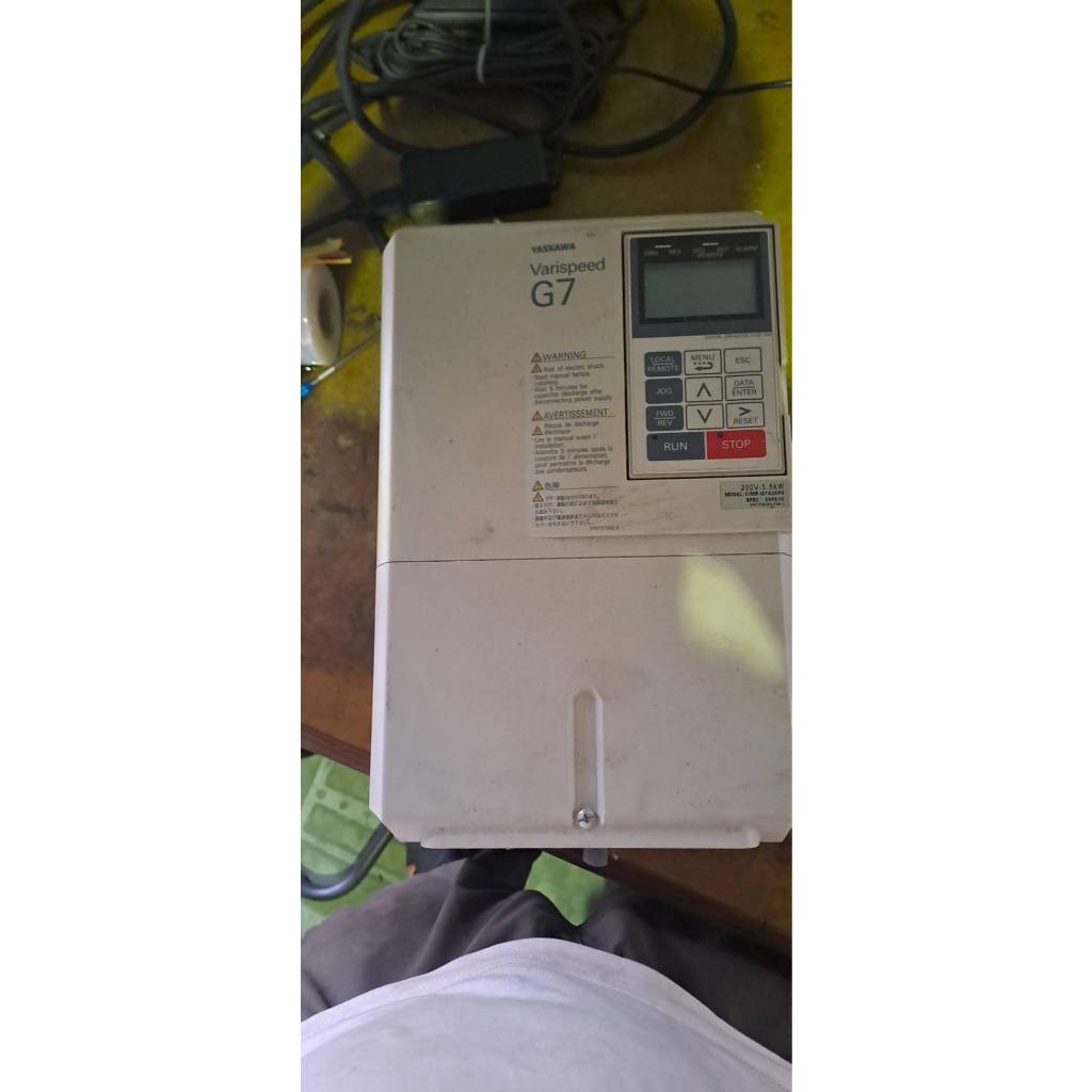 日本外匯中古 安川 yaskawa CIMR G7A25p5 5.5KW 變頻器 | 蝦皮購物