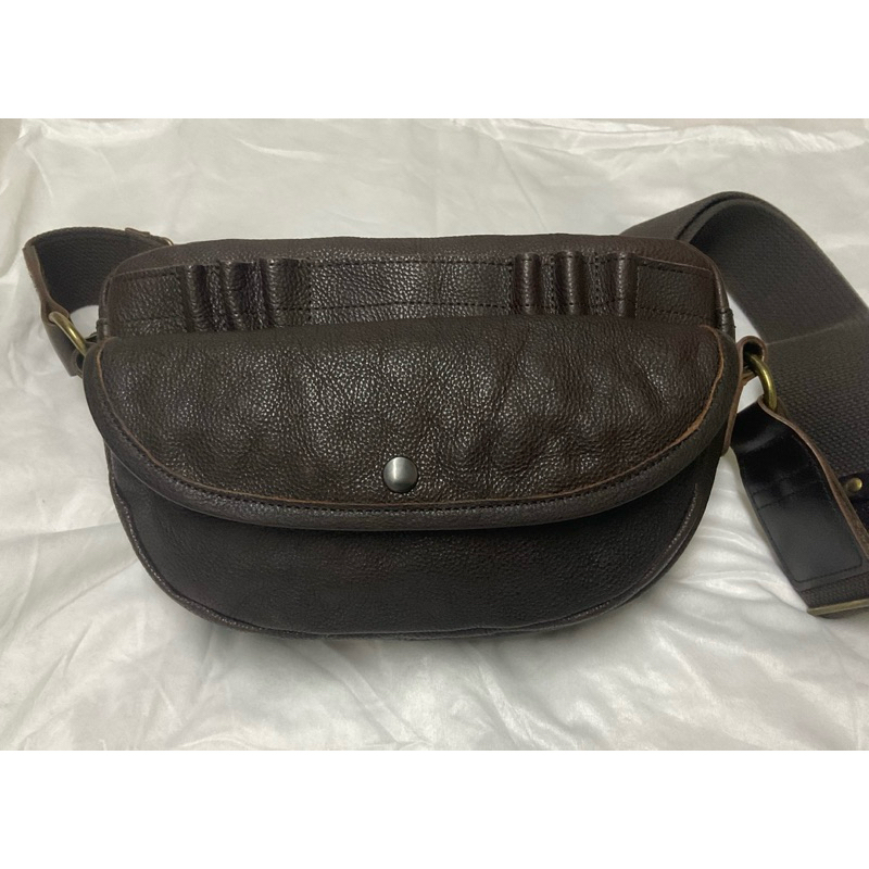 超美品 Porter 限定款 70周年紀念款 稀有絕版款 真皮 特殊處理 單肩 斜背 側背 郵差包 隨身包 | 蝦皮購物