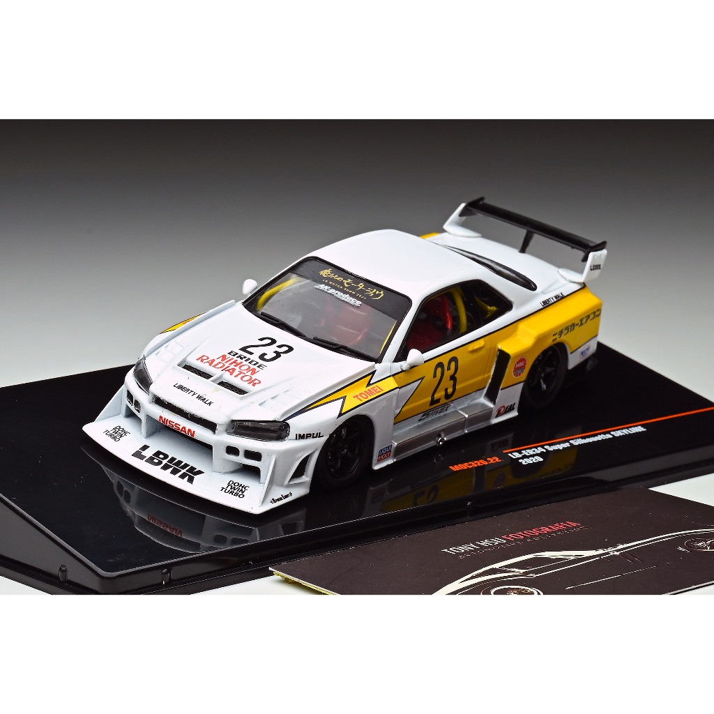 Nissan LB R34 Super Silhouette SKYLINE #23 2020 1/43 IXO | 蝦皮購物
