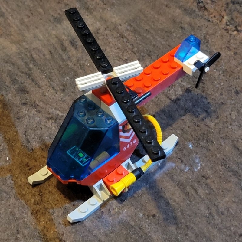 免運 樂高 Lego 6478 消防 直升機 載具 | 蝦皮購物