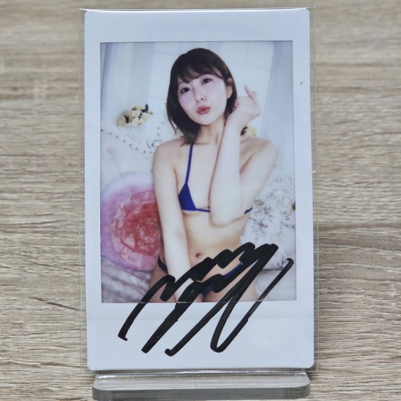 2024 TRE TSE JKF 台北國際成人展寫真展 展場限定女優親簽拍立得 青空光 | 蝦皮購物