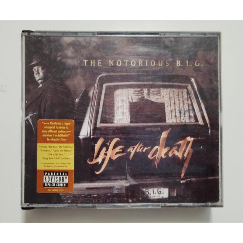 美國正版 1997 Notorious BIG Life After Death CD 經典嘻哈說唱 聲名狼藉先生 雙碟 | 蝦皮購物