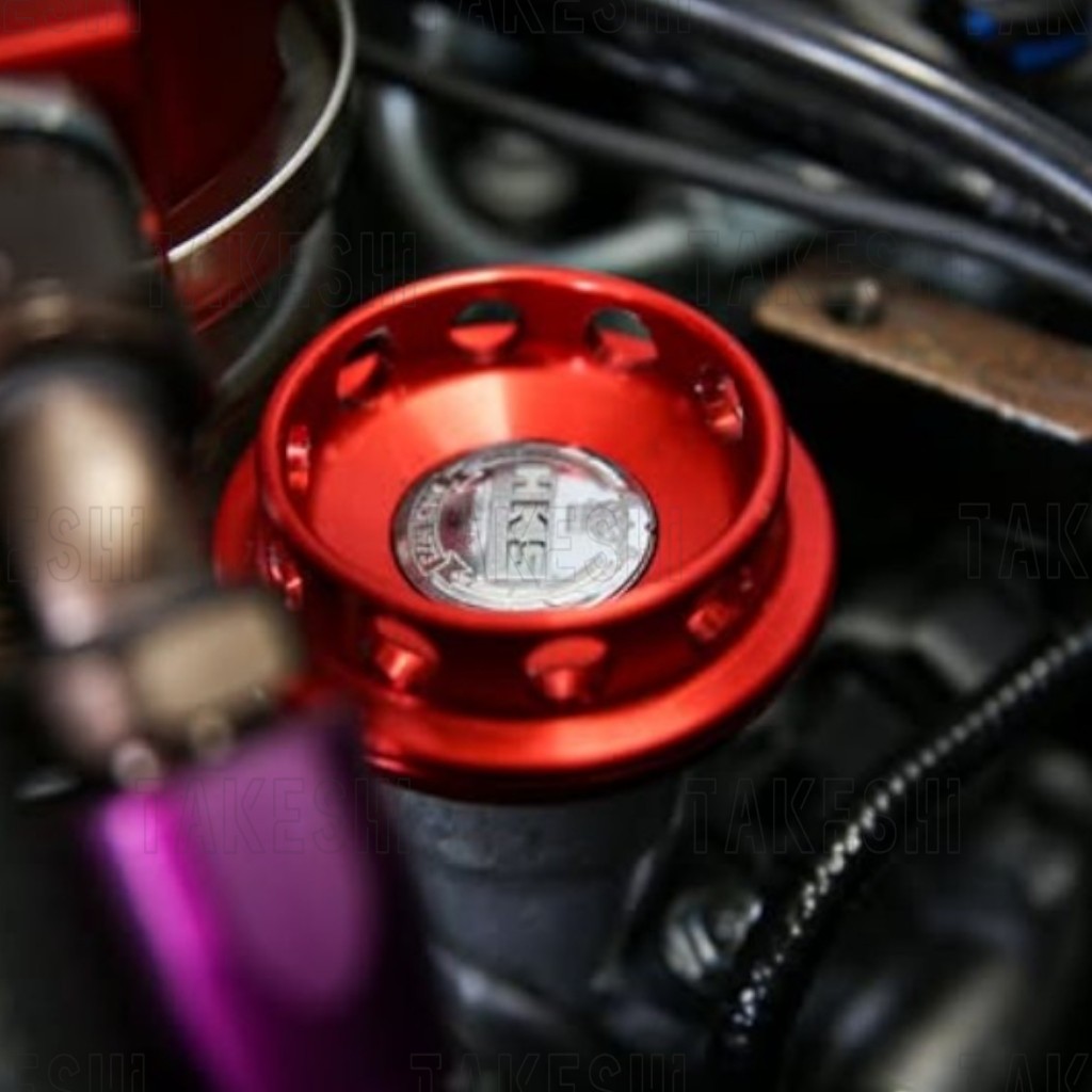 MT武藤 日本進口 HKS BILLET OIL CAP 鋁合金機油蓋 JDM | 蝦皮購物