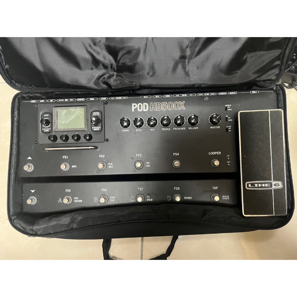 LINE 6 POD HD500X 電吉他綜合效果器POD HD-500X 中古 | 蝦皮購物