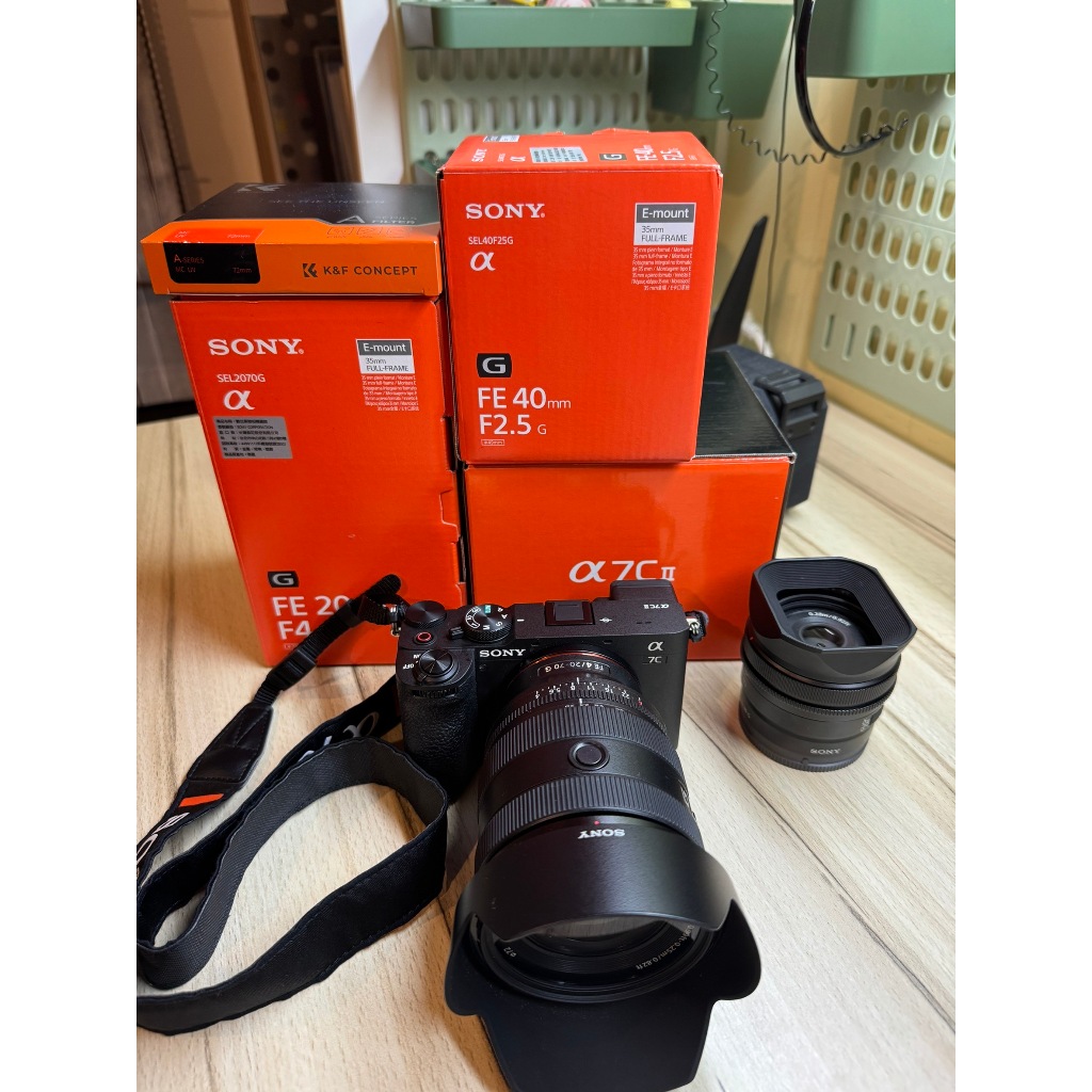 Sony A7C2 黑色 20-70mm 40mm 鏡頭 | 蝦皮購物