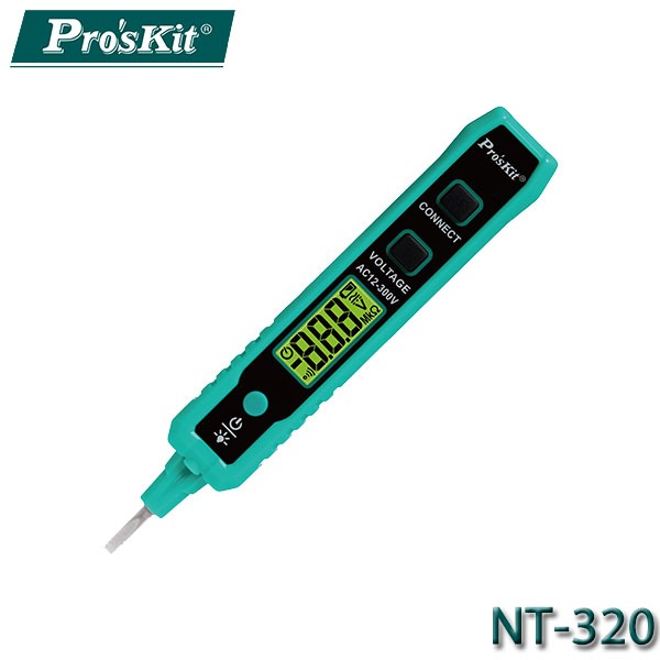 【3CTOWN】含稅附發票 ProsKit 寶工 NT-320 數顯智能驗電筆 | 蝦皮購物