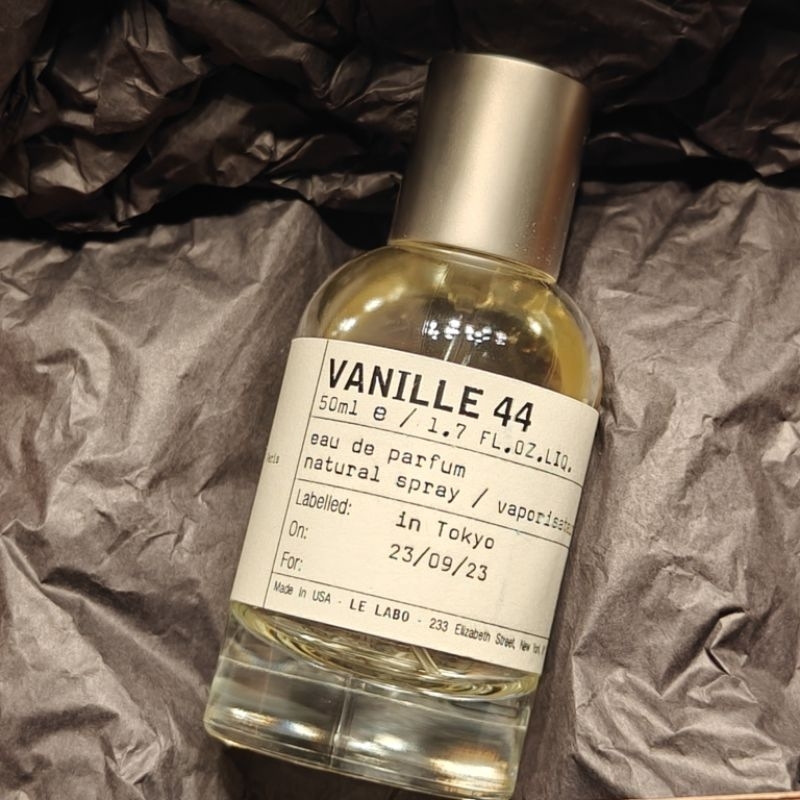 [試香] Le Labo VANILLE 44 巴黎香草 城市限定 溫暖煙燻木質香草調 法國 城市香 東京專櫃購入版 | 蝦皮購物