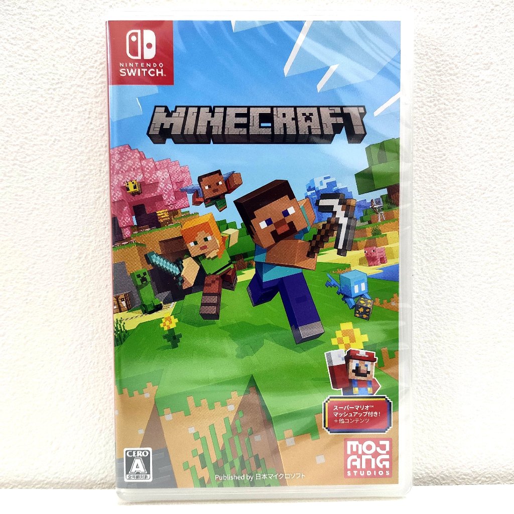 任天堂 Switch NS 我的世界 Minecraft 日版封面中文版 | 蝦皮購物