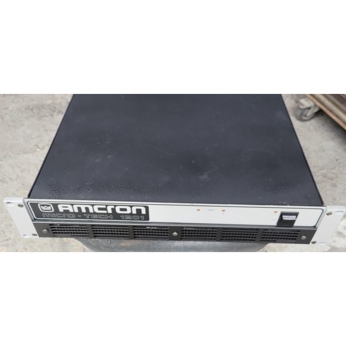 [ 二手 ]美製 Amcron MICRO-TECH 1201 Power Amp PA 外場 後級 擴大機 免運費 | 蝦皮購物
