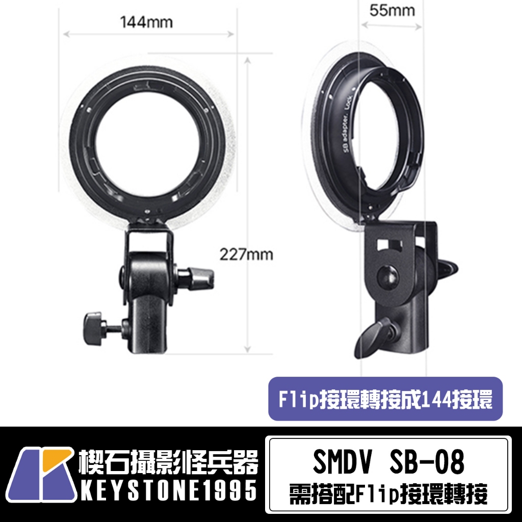 【台灣現貨】SMDV SB-08 轉接支架 FLIP轉接環 轉接 SMDV Beauty 系列 | 蝦皮購物