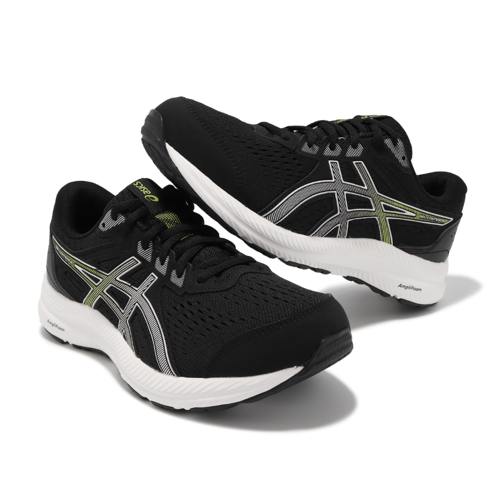 【Asics亞瑟士】GEL-Contend 8 D楦 慢跑鞋 女款 緩衝 彈性 入門款 1012B319-013 | 蝦皮購物