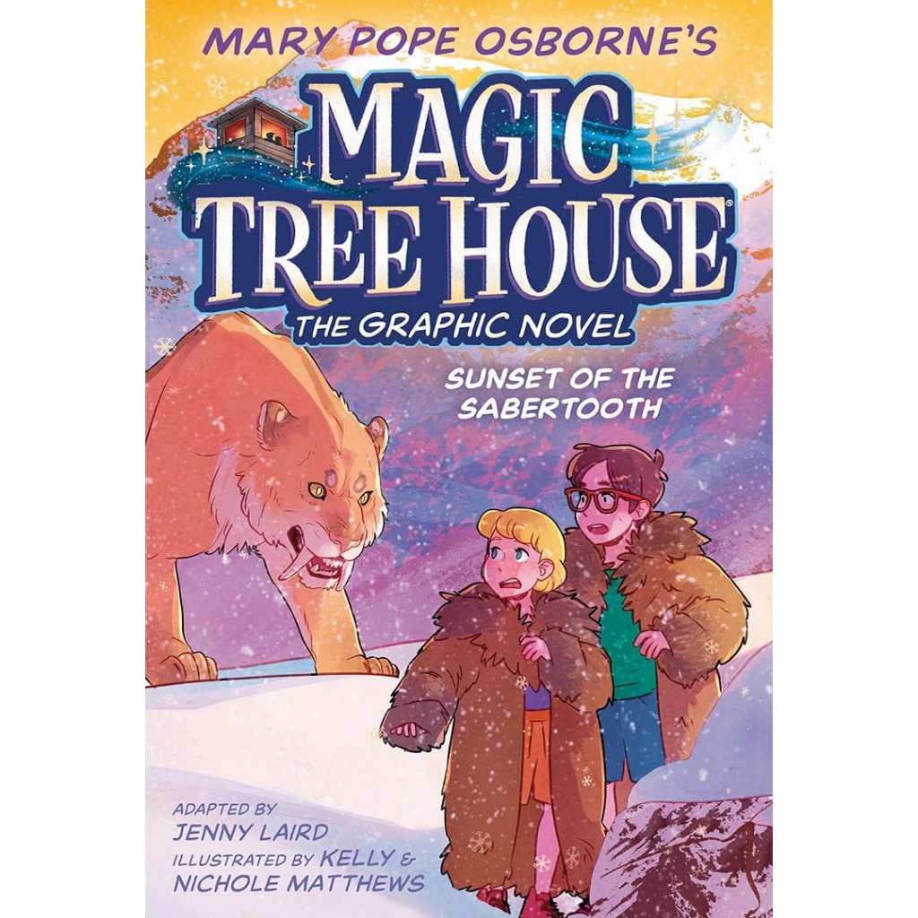 MAGIC TREE HOUSE 07: SUNSET OF THE SABERTOOTH 神奇樹屋圖像小說版第7集 | 蝦皮購物
