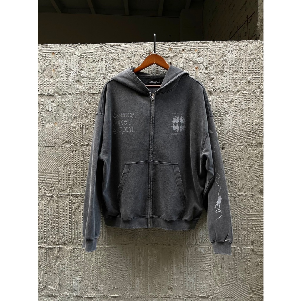 UPGRADE 台南實體店 BOXY GRAPHICS VINTAGE ZIP HOODIE 短版 | 蝦皮購物