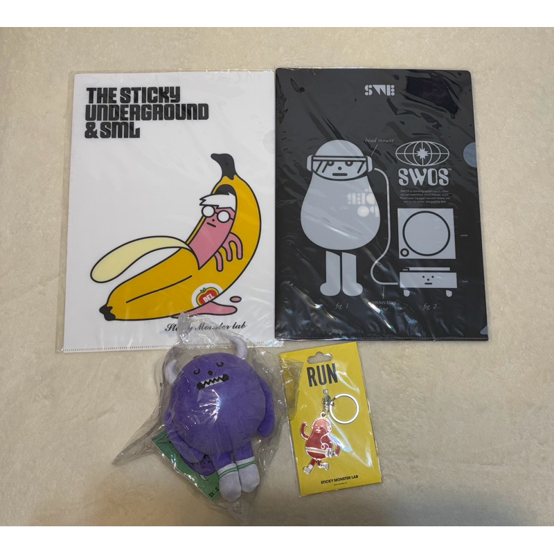 出清 整圖皆全新未拆 黏黏怪物 SML STICKY MONSTER LAB | 蝦皮購物