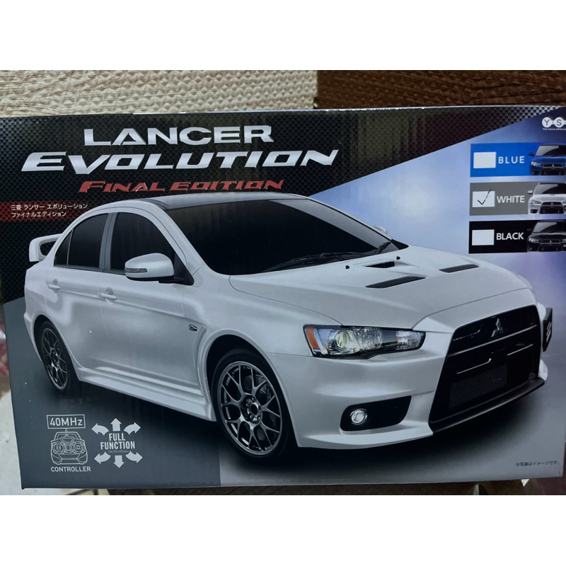 Mitsubishi lancer evolution x final edition 遙控車 | 蝦皮購物