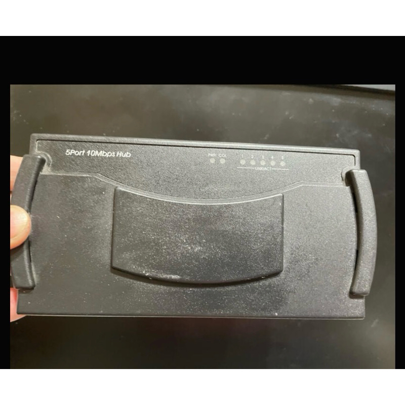 鐵殼好看 1005B 6埠10/100Mbps桌上型乙太網路交換器 集線器 很少使用 | 蝦皮購物
