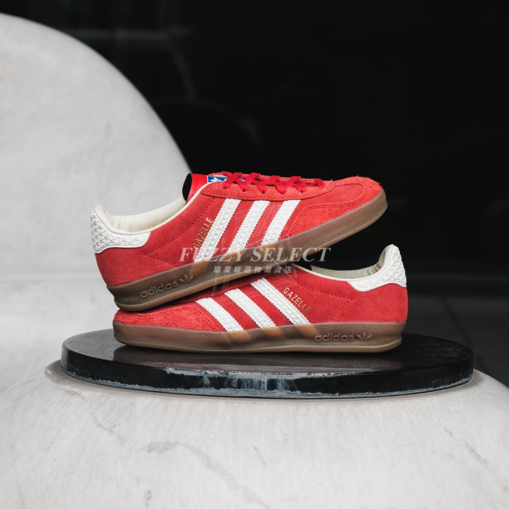 【逢甲FUZZY】 Adidas Originals Gazelle Indoor Red 紅白 浮雕 IF1808 | 蝦皮購物