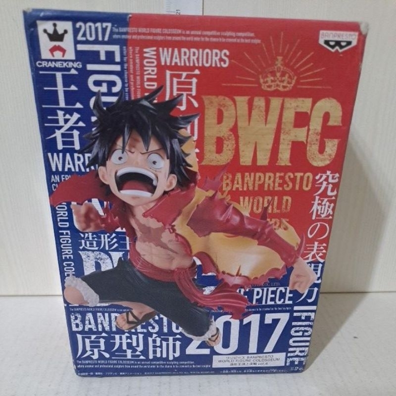 拆檢 內袋未拆 代理 航海王 BWFC 2017 造型王頂上決戰 vol.4 魯夫 | 蝦皮購物