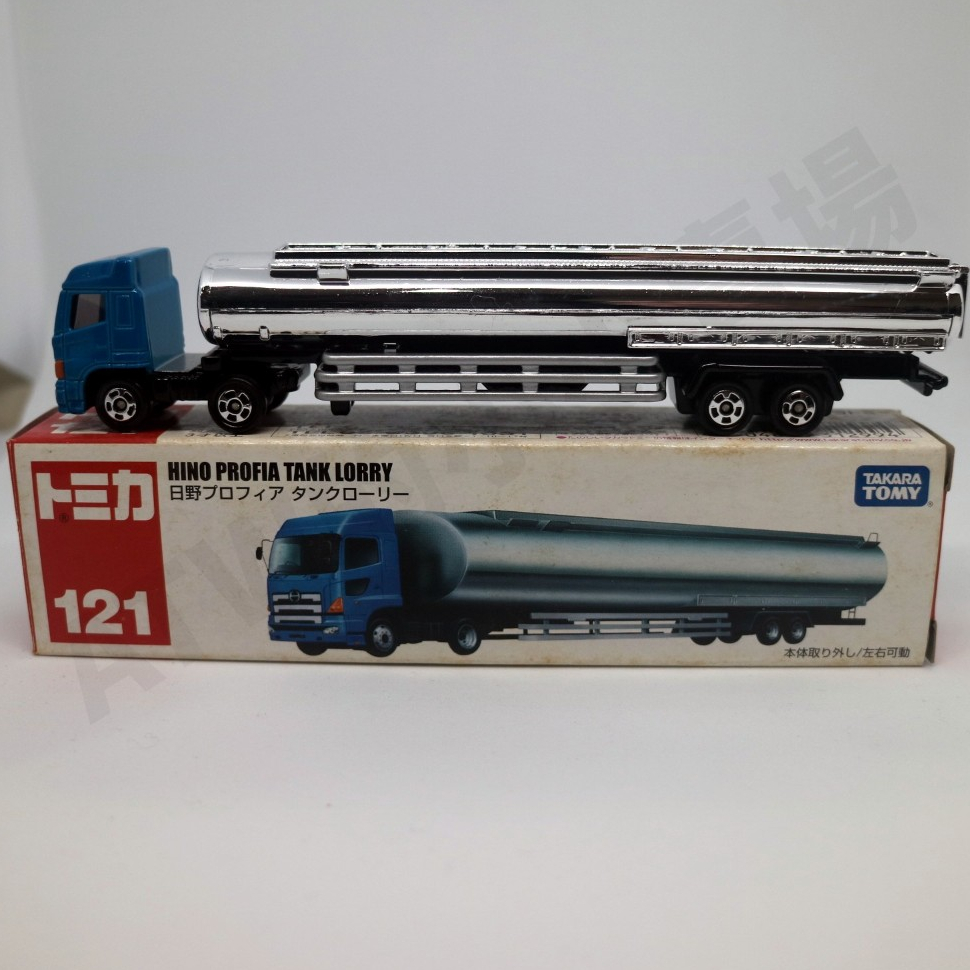 [ATW] TOMICA 多美車 121 HINO PROFIA TANK LORRY 日野 油罐車 長車 絕版 | 蝦皮購物