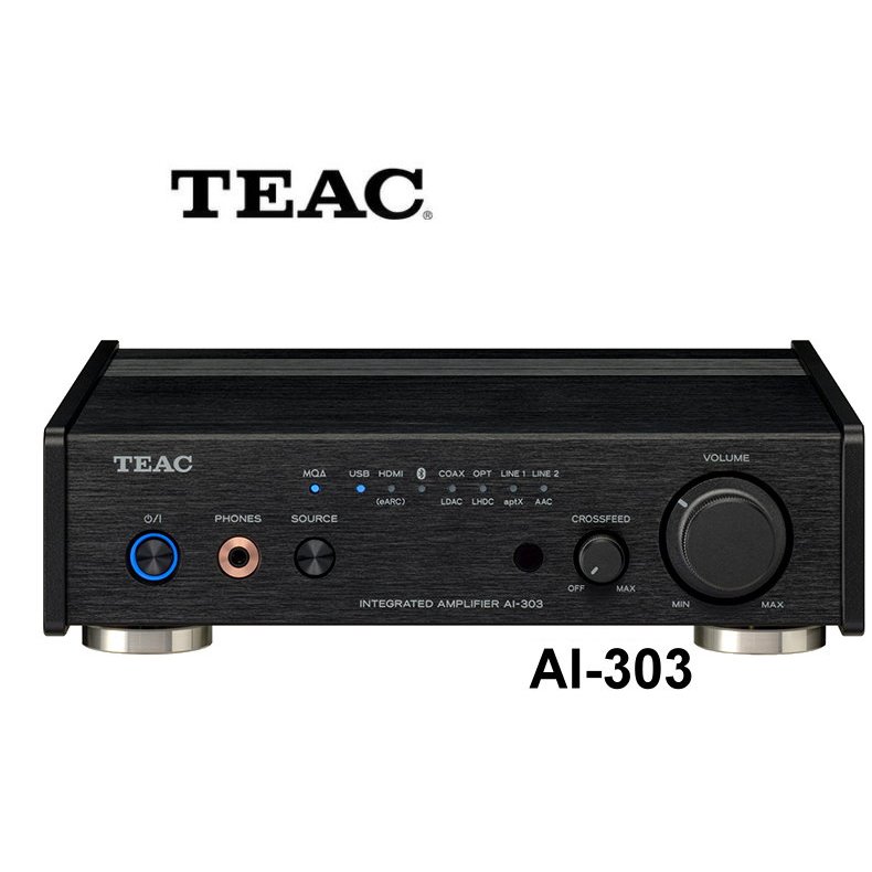 TEAC AI-303 DAC綜合擴大機兼耳擴(勝旗代理公司貨) | 蝦皮購物