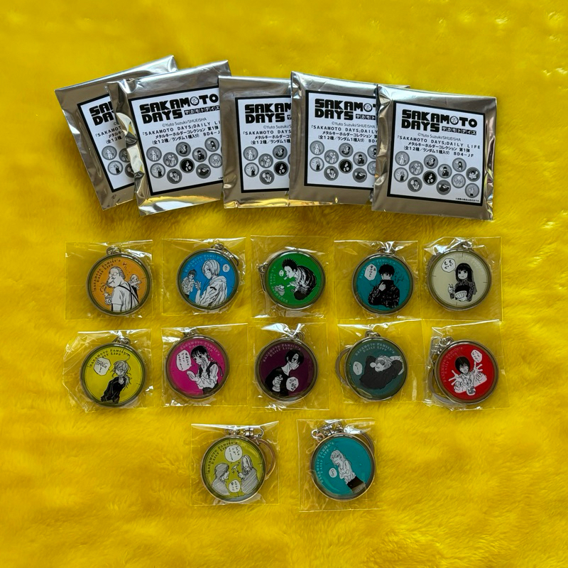 ★現貨 坂本日常 JF2025 js jump shop 原畫 日常生活金屬吊飾 盲抽 拆售 | 蝦皮購物