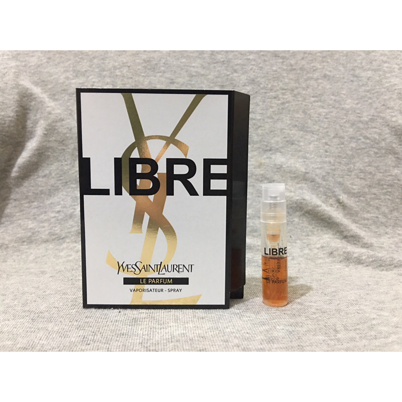 YSL Libre Le Parfum 自由不羈訂製香精 女性淡香精 原廠噴式試管1.2ml | 蝦皮購物