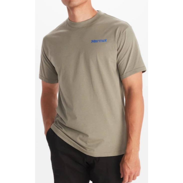 鈦得] S、M、L 號 Marmot M Dot 土撥鼠男生輕薄排汗快乾短袖上衣T恤 | 蝦皮購物