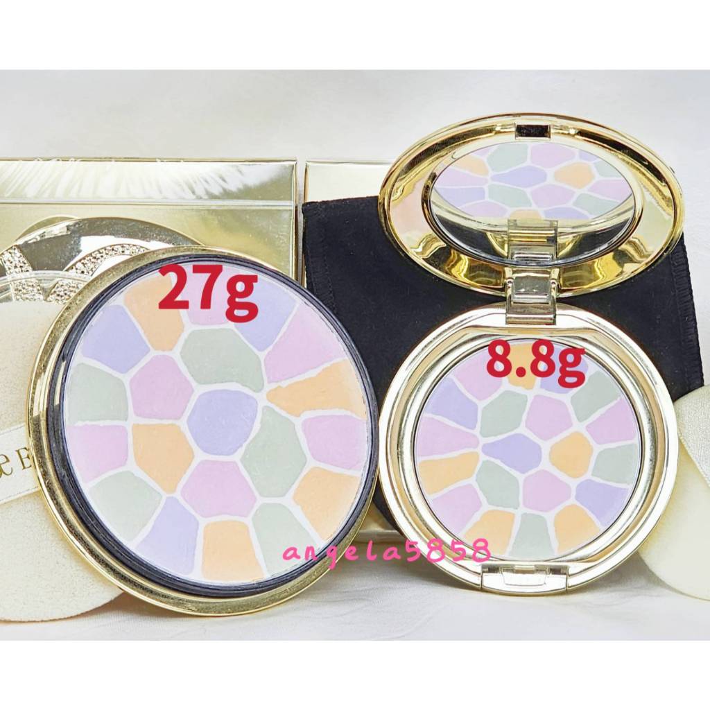 全新ALBION 奧碧虹 Elegance極緻歡顏5D蜜粉餅8.8g/27g/35週年施華洛世奇水鑽粉盒~E大餅～專櫃品 | 蝦皮購物