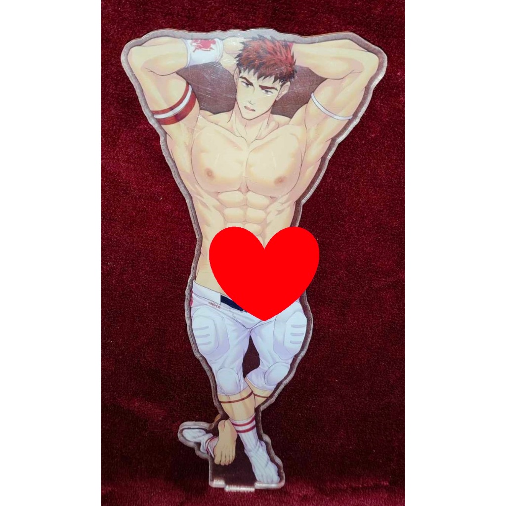《周邊》【☆現貨☆】非官方 肌肉 肌肉男 運動員 Jock Studio BL 壓克力立牌 Derek 橄欖球員 | 蝦皮購物
