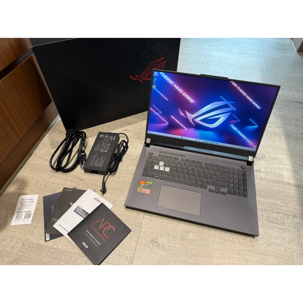 ASUS 電競筆電 ROG G17 G713PI R9-7945HX 32G RTX4070 二手筆電 遊戲筆電 | 蝦皮購物