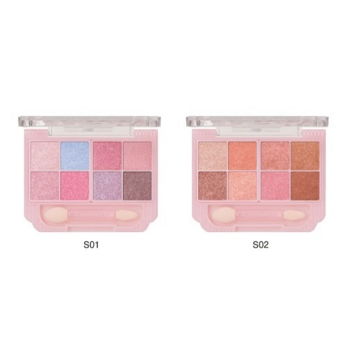 【Ms.beautiiiii】CANMAKE限定八色眼影S01&02/舒芙蕾四色眼影M07/完美霧面眼影09-現貨💕 | 蝦皮購物