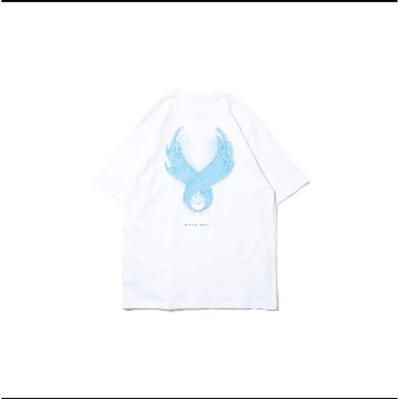 徵收 Remix Cyber Wing Logo Tee 白藍配色 任何尺寸尺寸 需狀況良好 | 蝦皮購物