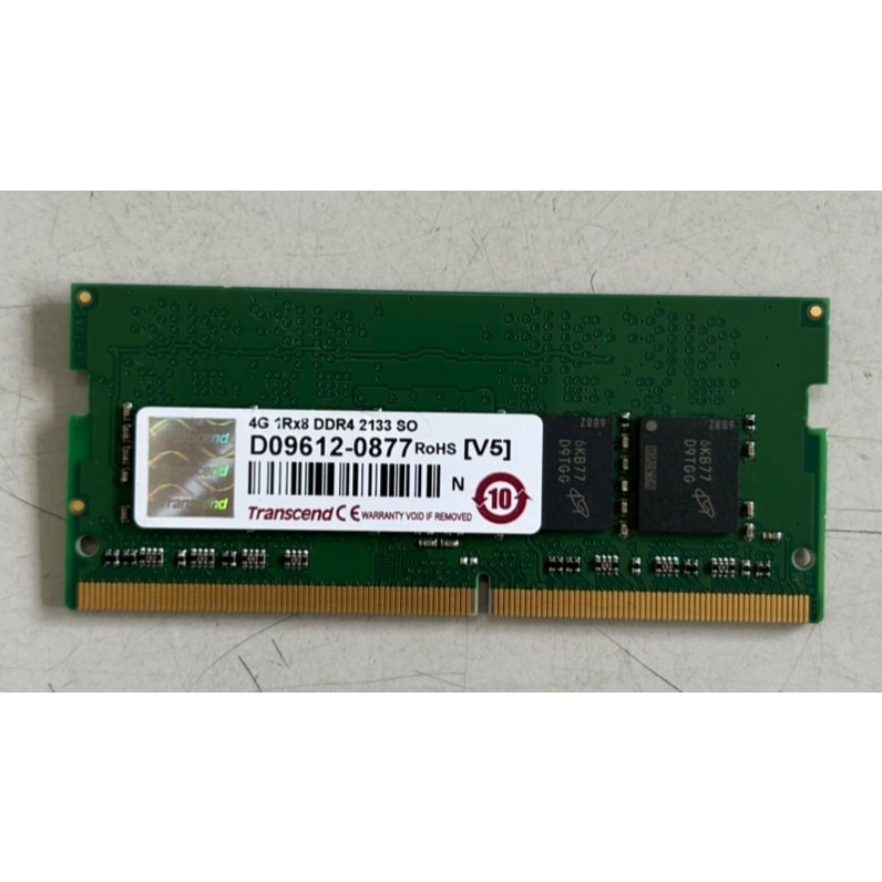 【筆電記憶體】 創見Transcend 4G『1Rx8 DDR4 2133 SO』 | 蝦皮購物